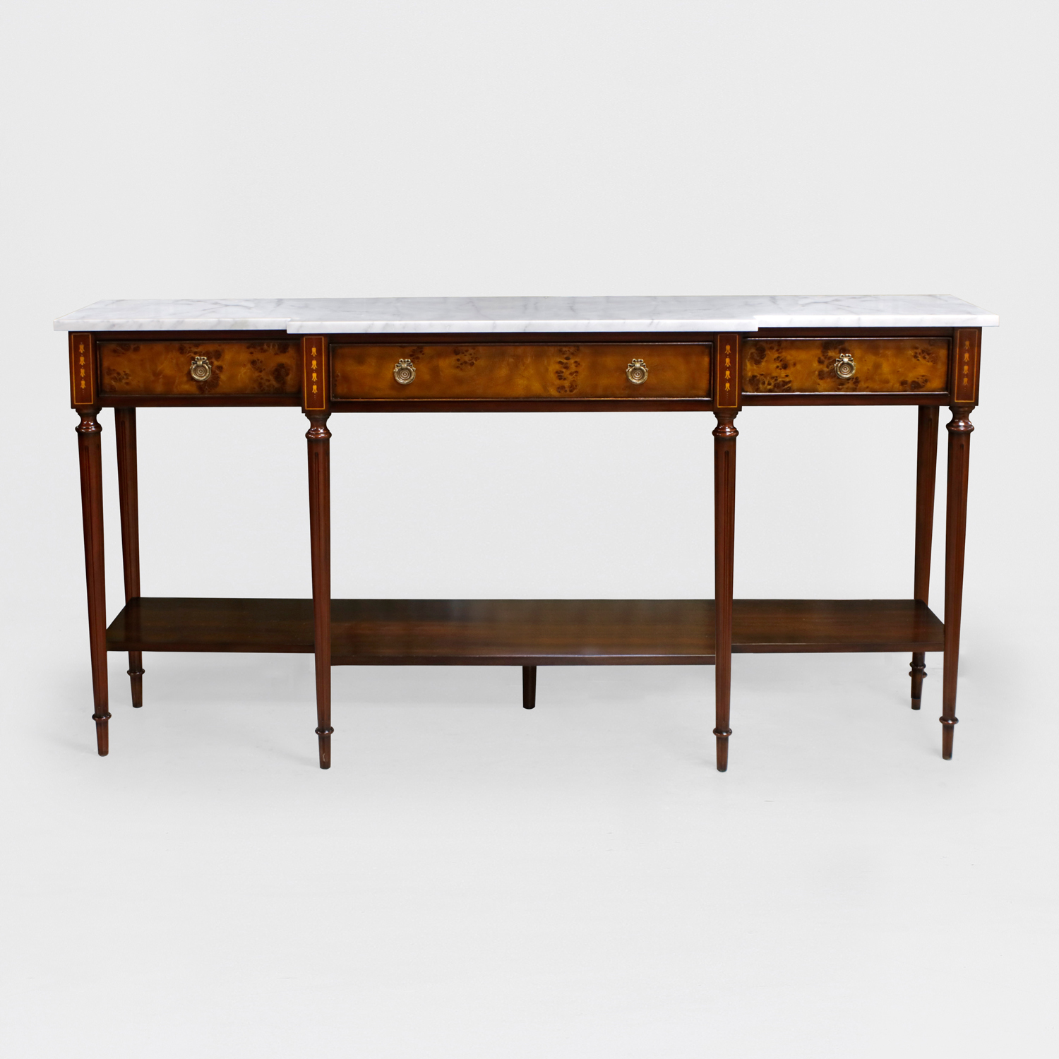 REGENCY CONSOLE WITH MARBLE - Jansen Furniture